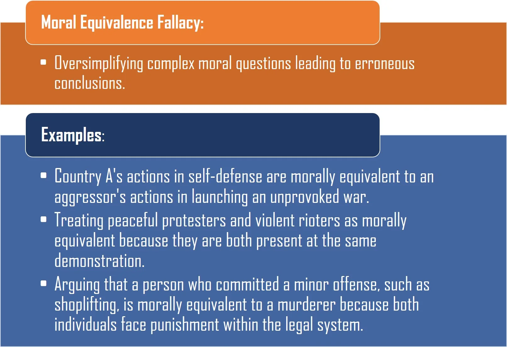 Moral Equivalence Fallacy Examples moral-equivalence-fallacy-examples